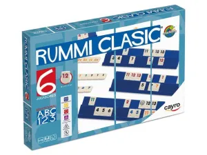 RUMMI CLASIC 6 JUGADORES CAYRO. Juegos de mesa.